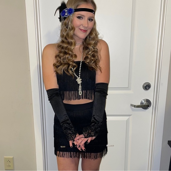 Fashion Nova | Skirts | 2s Flapper Halloween Costume | Poshmark